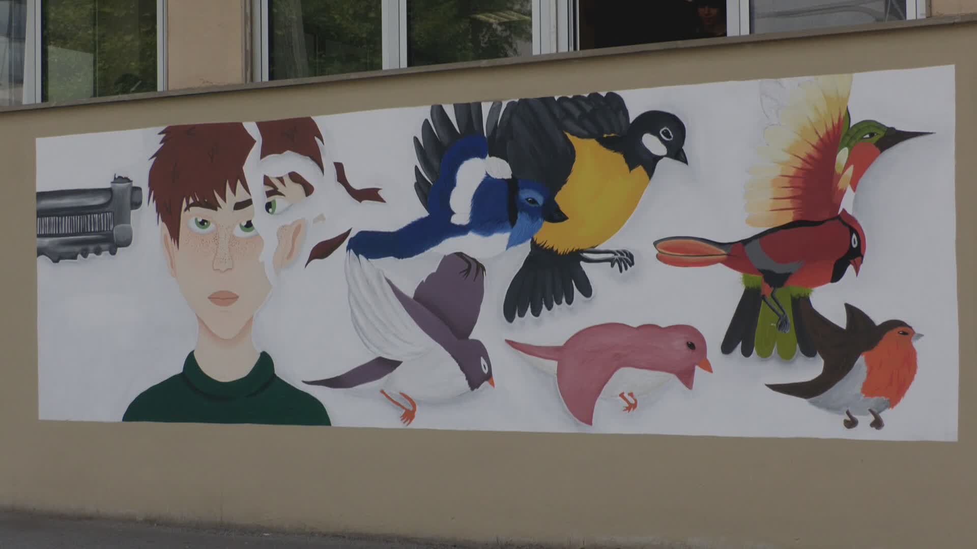 Liceo Luzzati: inaugurati i murales dedicati a Nicholas Green ...
