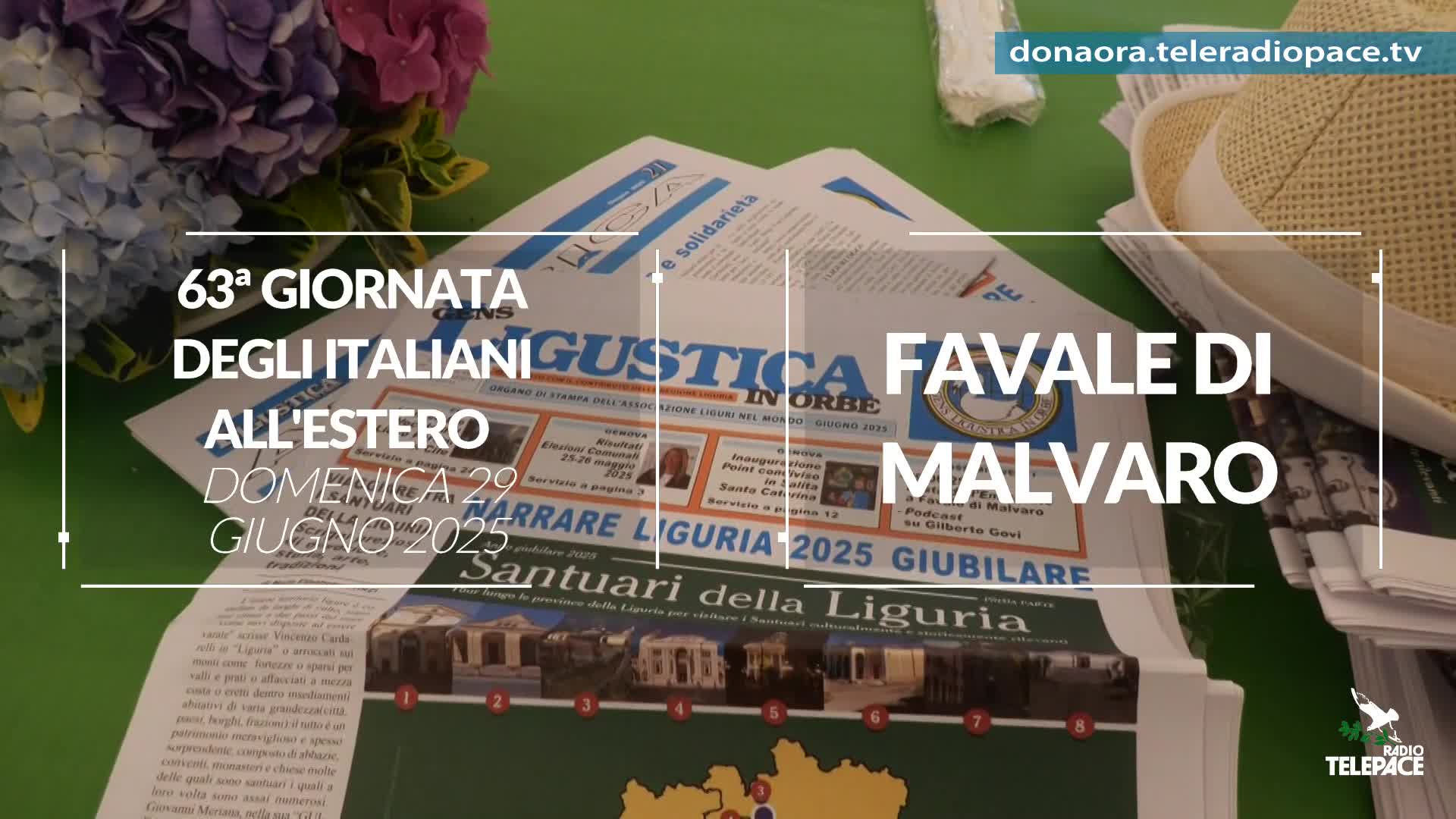 Speciale 63ª Giornata degli Italiani all’Estero – Favale di Malvaro ...