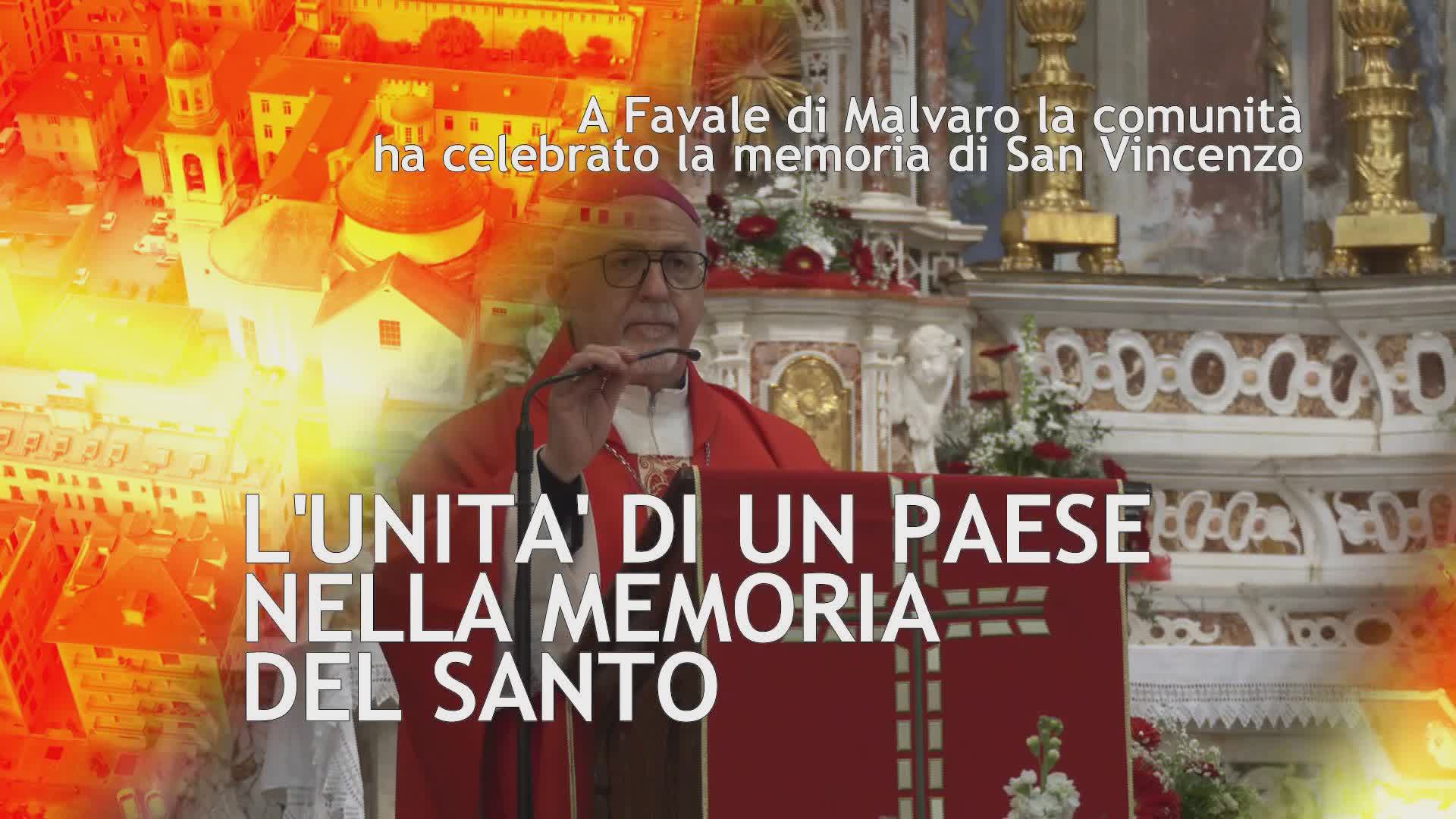 Favale di Malvaro ha celebrato la festa del patrono San Vincenzo ...